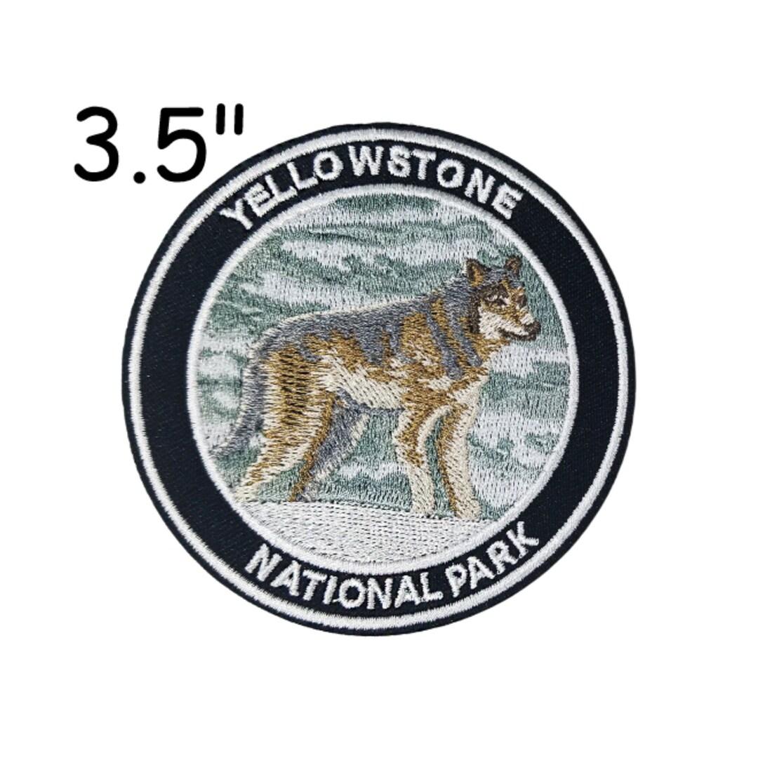 Yellowstone National Park Patch Embroidered Iron-on Applique for ...