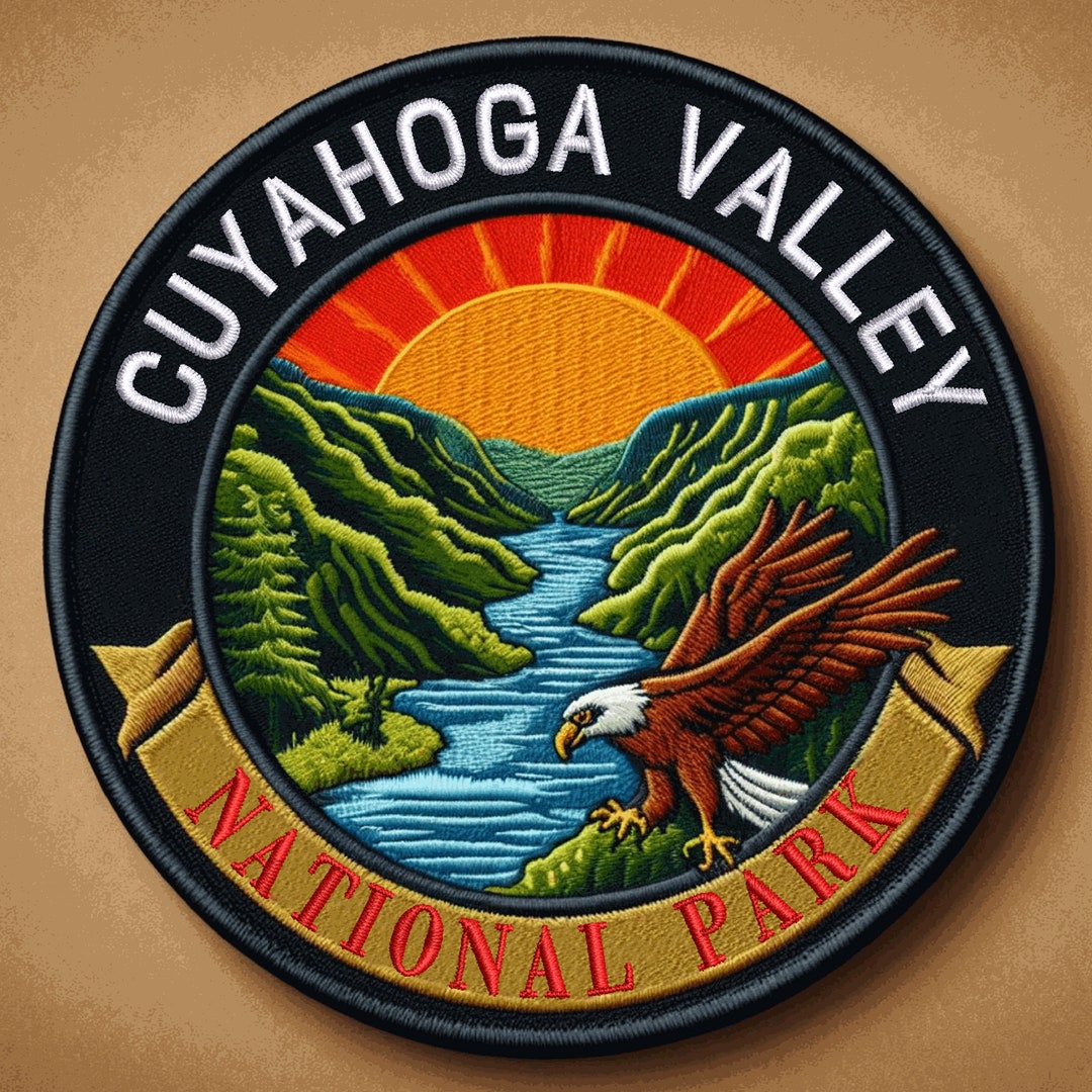 Cuyahoga Valley National Park Patch Iron-on/sew-on Applique for ...