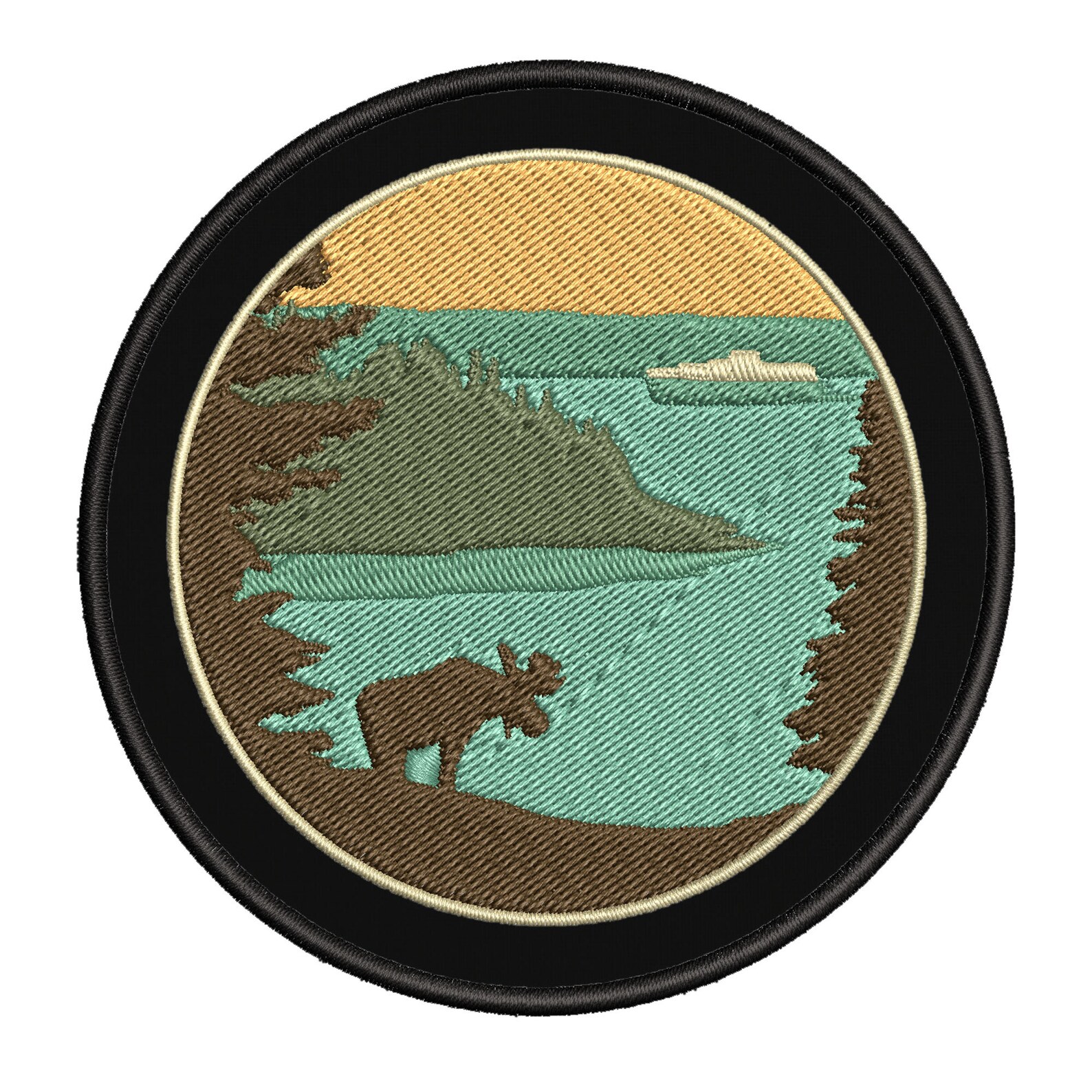Moose Patch Outdoors Patch Lake Country Outdoorsman Lake | Etsy