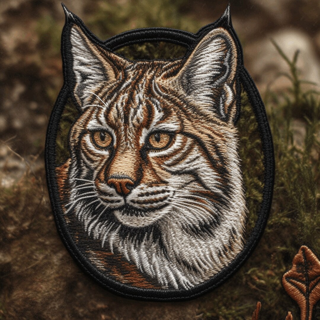 Bobcat Patch Iron-on/sew-on Applique for Clothing Jacket Vest Jeans ...