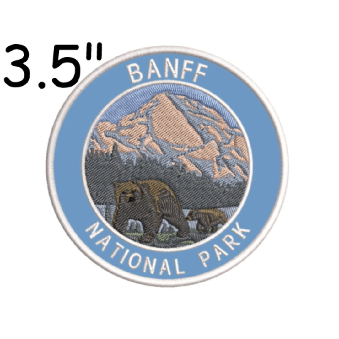 Banff National Park Patch Embroidered Iron-on/sew-on Applique for ...