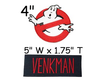 F-off Ghostbuster Logo Patch Middle Finger Ghost Kreepsville - Etsy