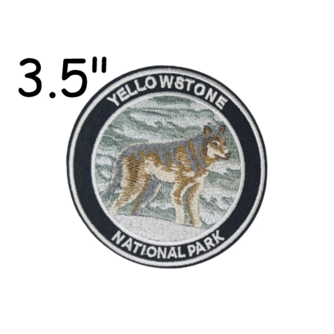 Yellowstone National Park Patch Embroidered Iron-on/sew-on - Etsy