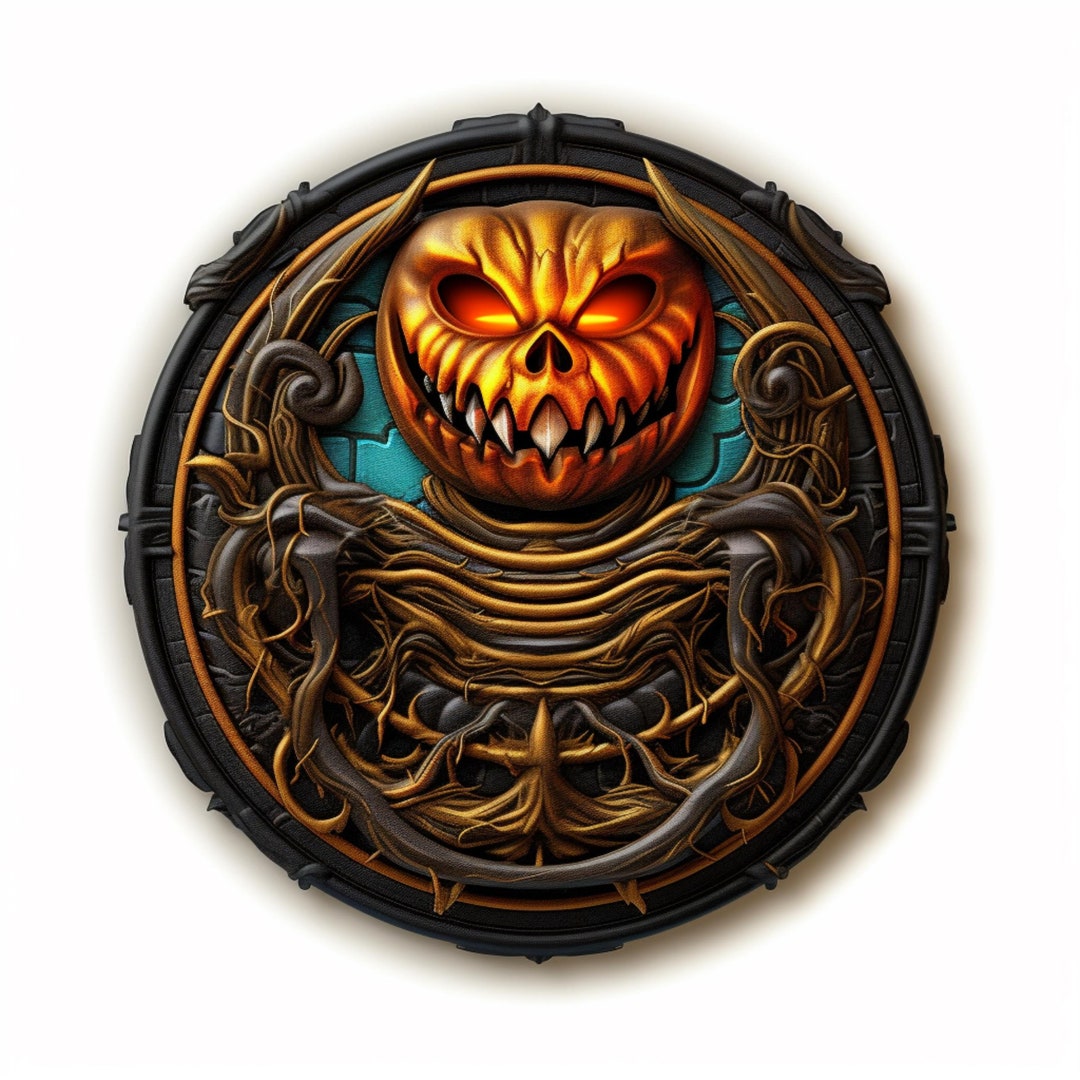 Halloween Jack-o'lantern Patch Embroidered Iron-on/sew-on - Etsy