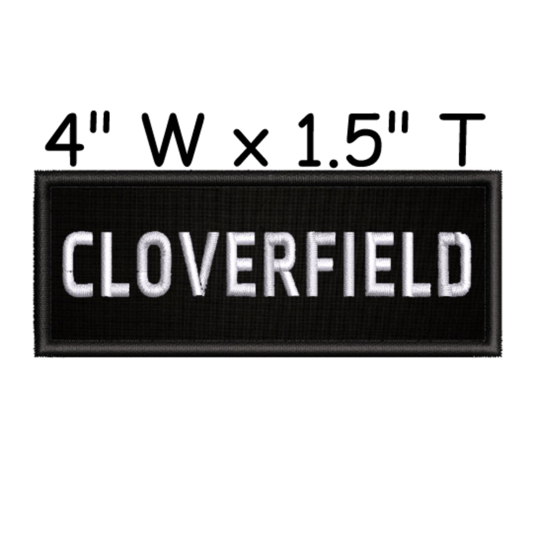 Cloverfield Horror Movie Patch Embroidered DIY Iron-on Applique ...