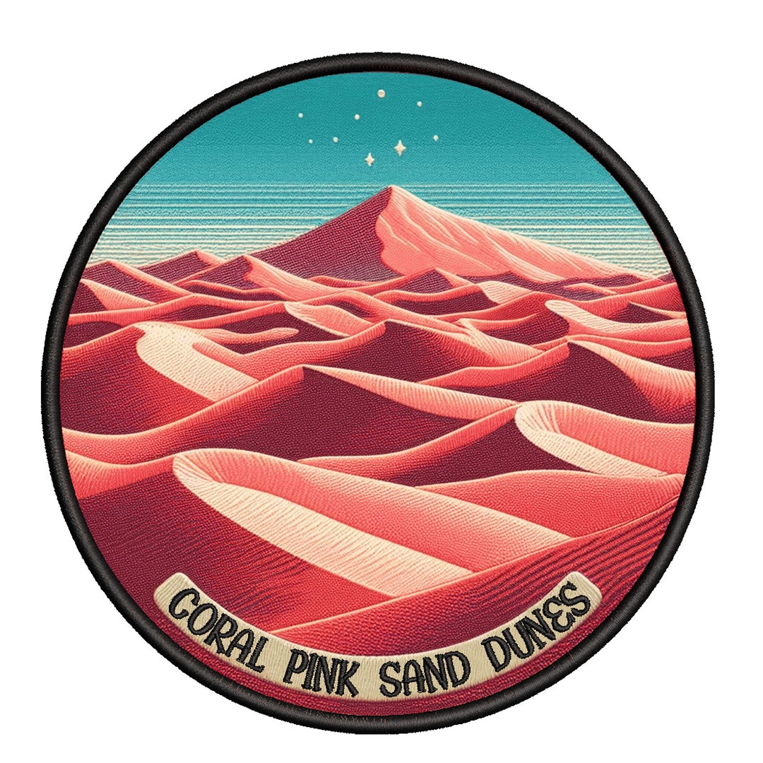 Coral Pink Sand Dunes State Park Patch Iron-on/sew-on Applique for ...