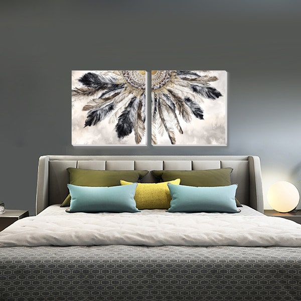 Modern Feather - Etsy