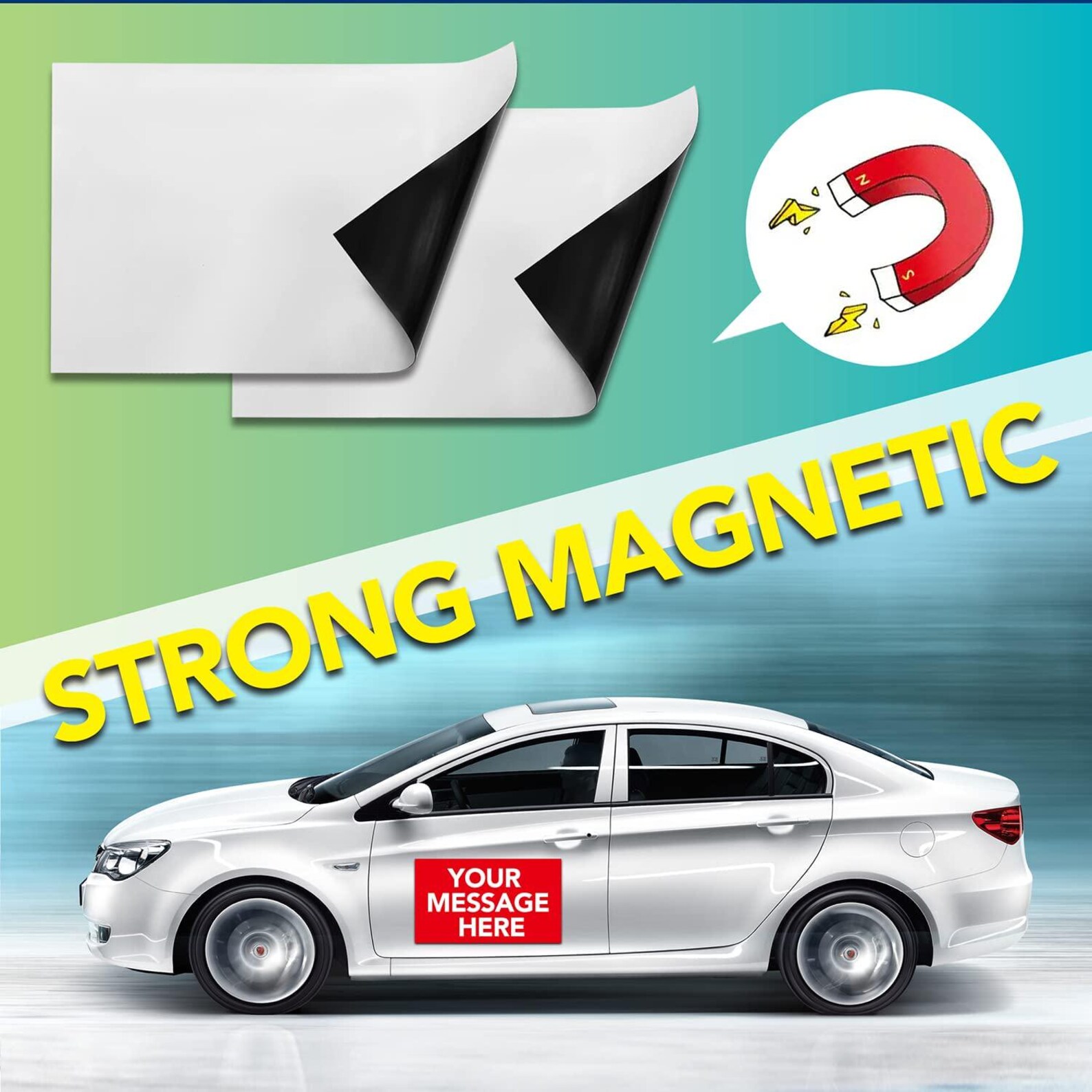 Custom Car Magnet | Personalized Vehicle Magnet for Business or ...