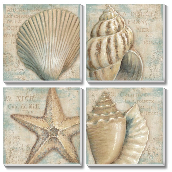 Seashell Artwork - Etsy