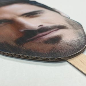 Custom Big Head Cardboard Cutout | Personalized Face on a Stick - Etsy