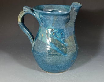 Antique Light Blue Pitcher | Etsy