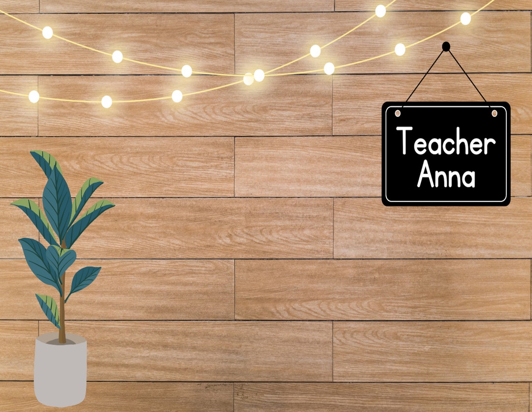 Digital Personalized Classroom Background Online Teaching Background ...