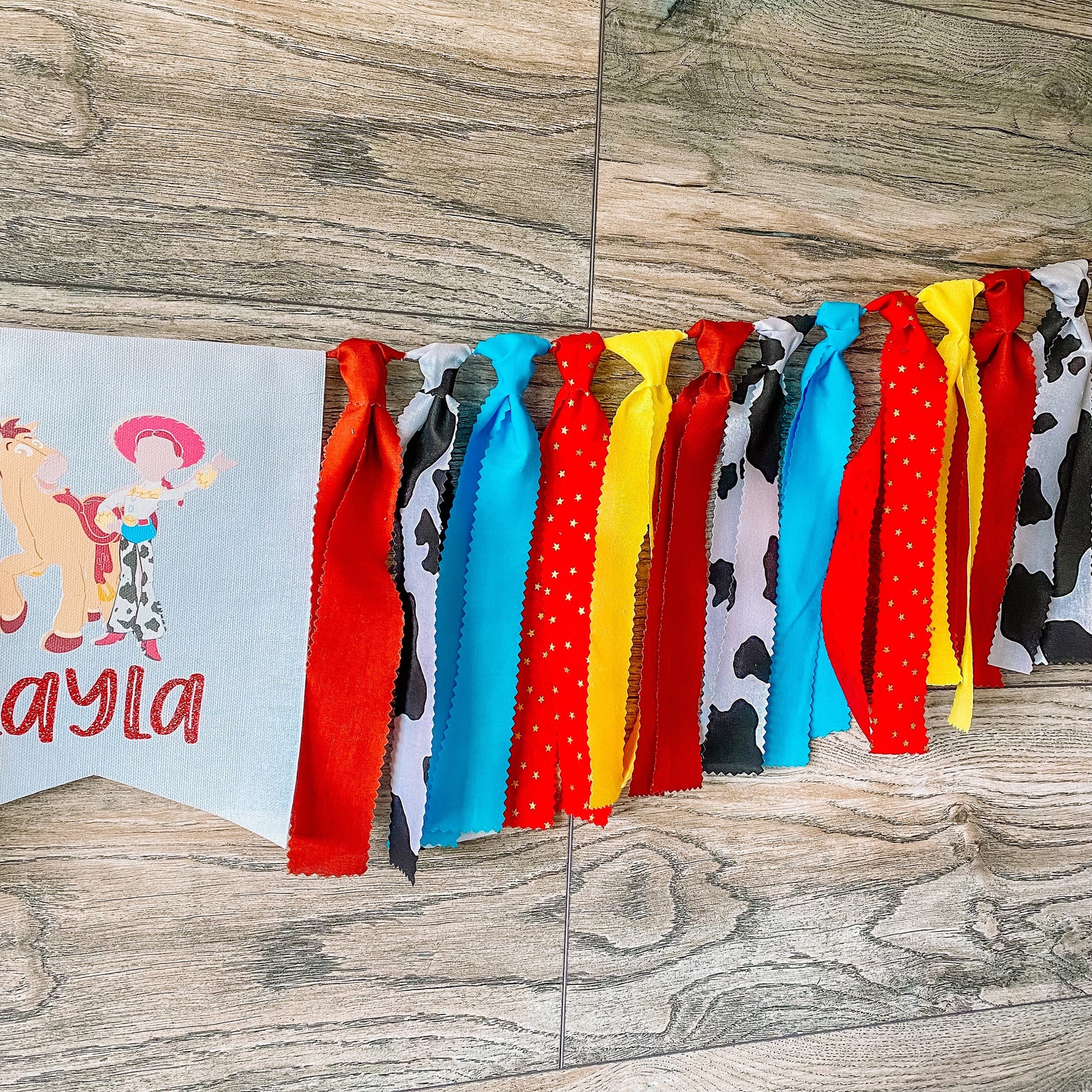 Toy Story Inspired High Chair Banner. Toy Story Inspired Birthday Party ...