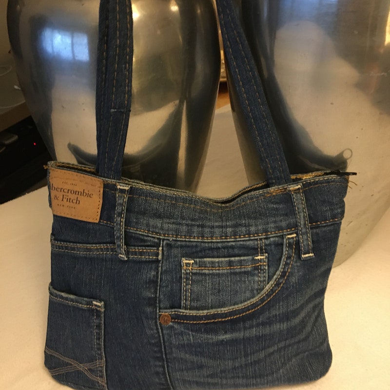 Recycled Jeans Tote - Etsy