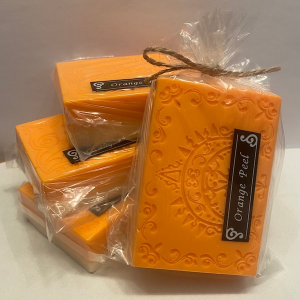 Orange Soap - Etsy