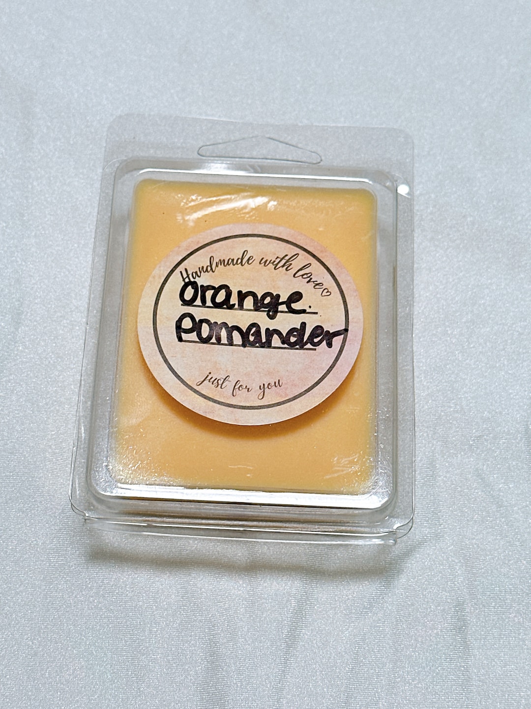 Orange Pomander Scented Wax Melt|pumpkin|soy Wax|eco Friendly|flame ...