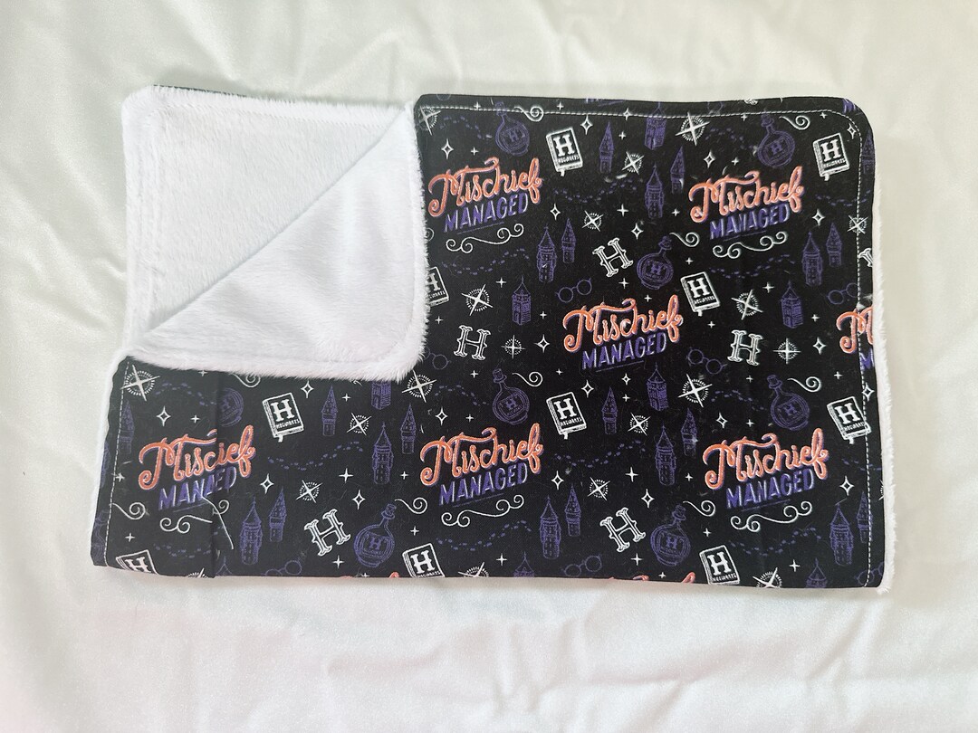 Magic Wizard Themed Baby Burp Cloth Made With Licensed Harry Potter ...