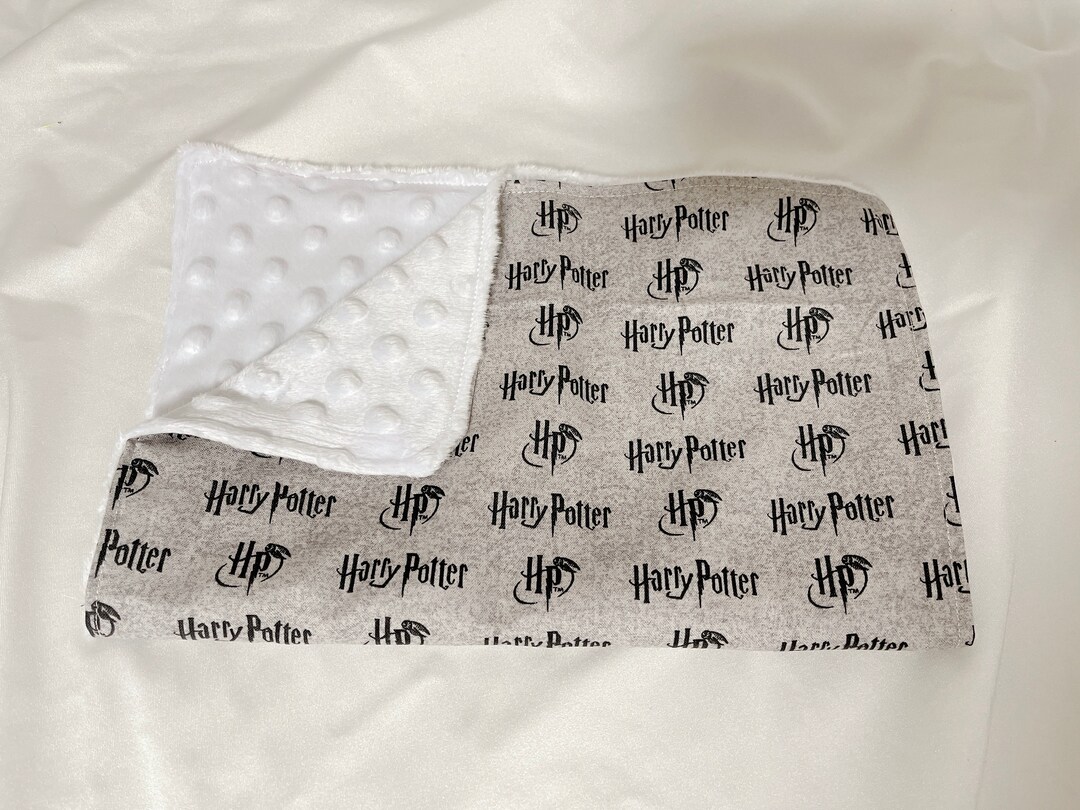 Wizard Theme Burp Cloth Made With Wizard Inspired Fabric Black and Grey ...