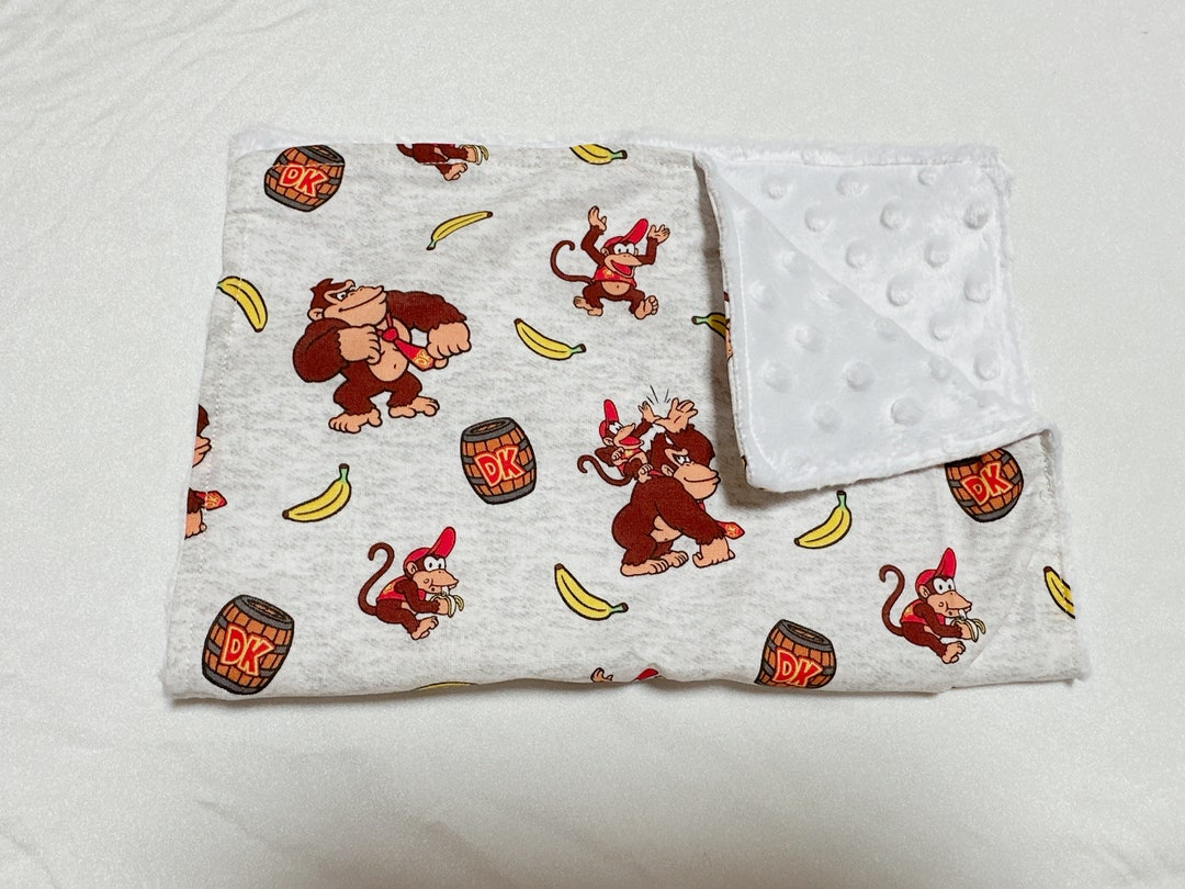 Video Game Character Burp Cloth Made With Licensed Donkey Kong ...