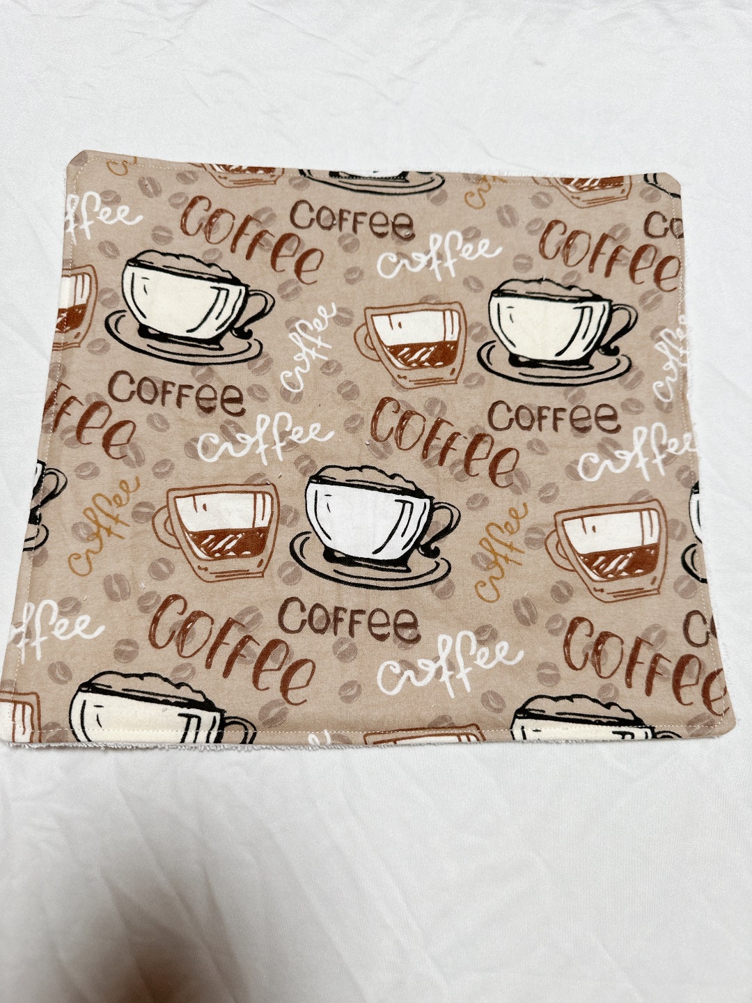Coffee Bar Kitchen Wash Cloth | Coffee Lovers | but First Coffee | Mugs ...