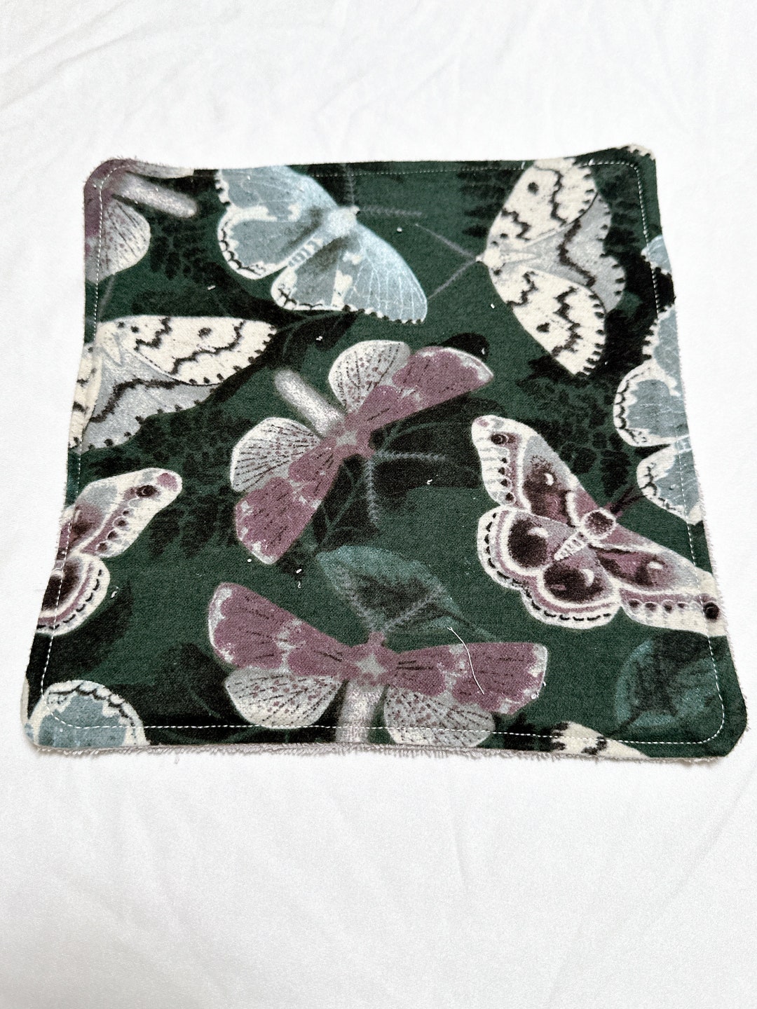 Moth Themed Halloween Kitchen Wash Cloth Home Decor Home Gift Witchy ...
