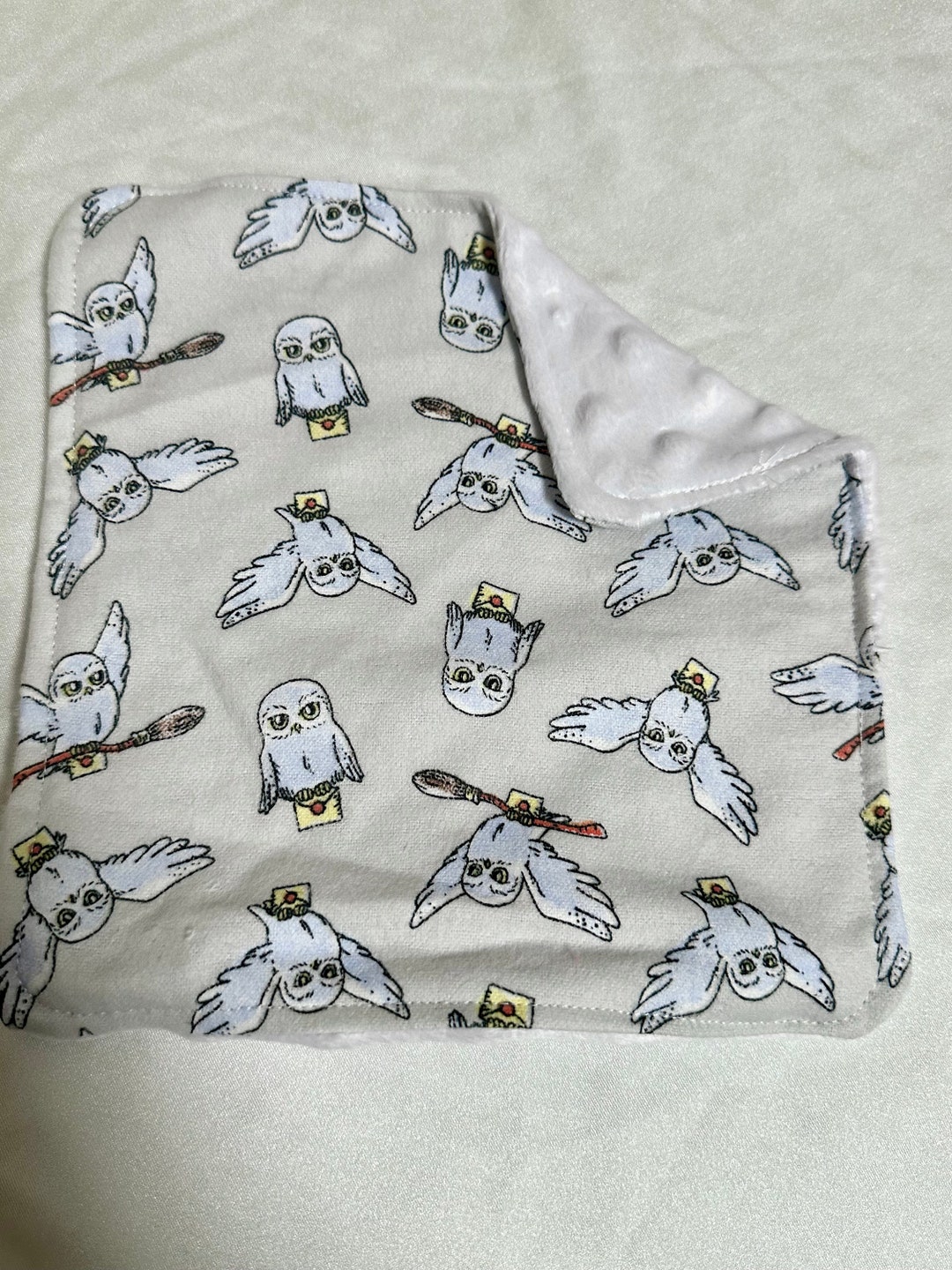 Wizard Owl Themed Baby Wash Cloth Made With Licensed Harry Potter ...