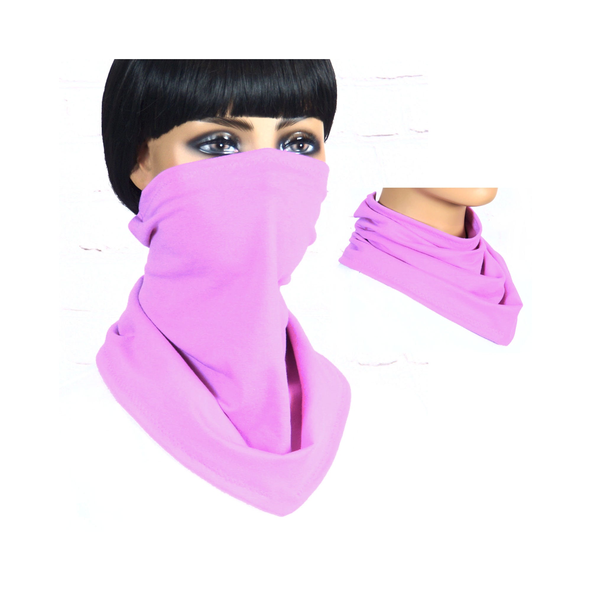 Handmade Snap Gaiter | Alaskasnaps Easy On/off® Cotton Neck Face ...
