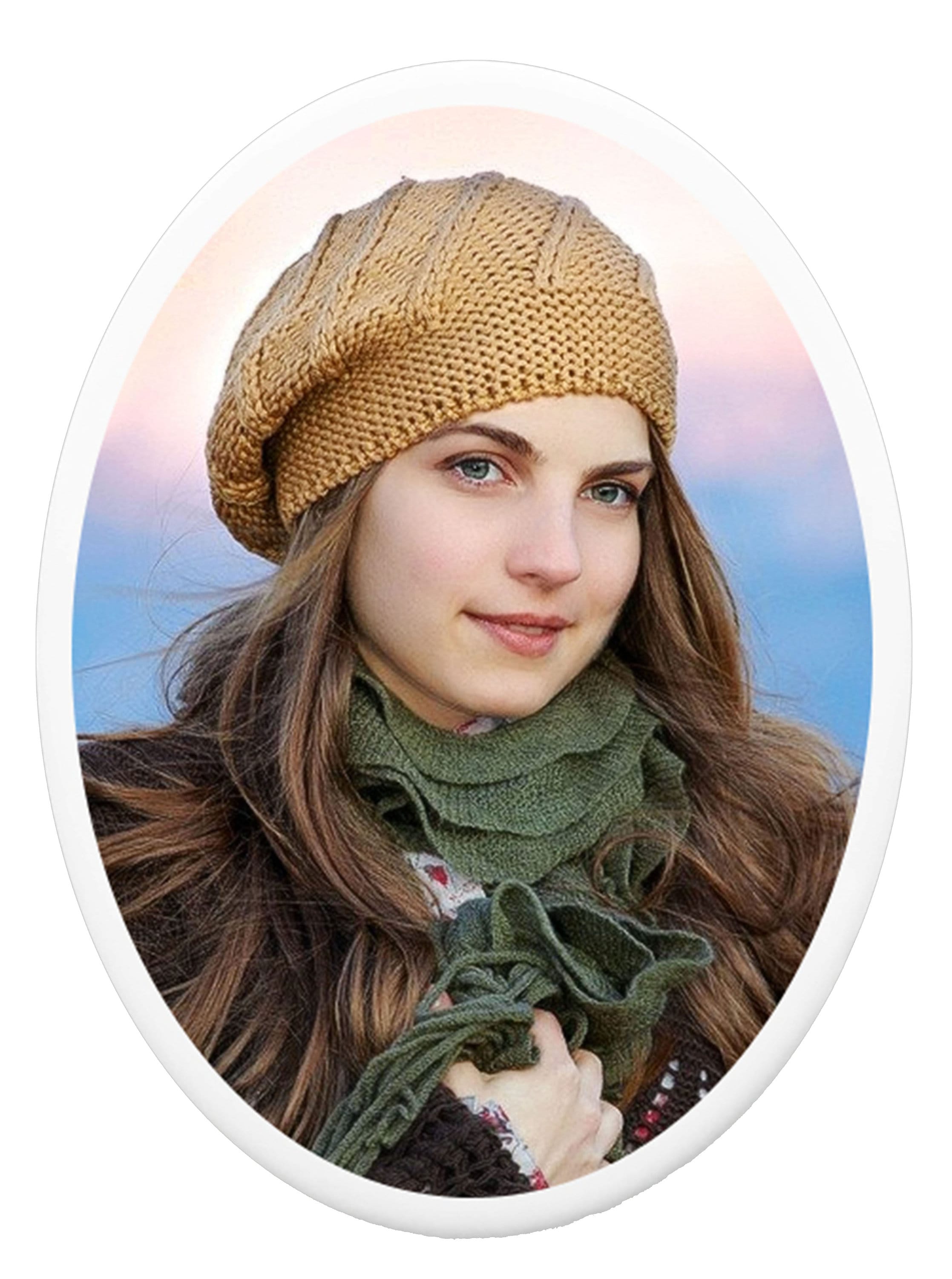 Ceramic Photo Memorial -porcelain Memorial Plaque - Personalized - Full ...