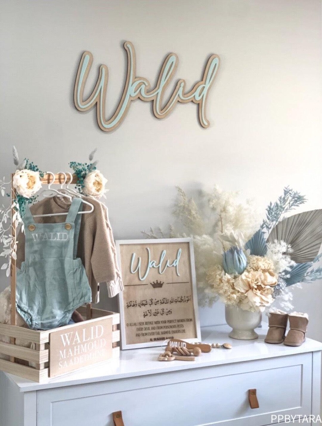 Kids Plywood Layered Wall Mount Names - Etsy