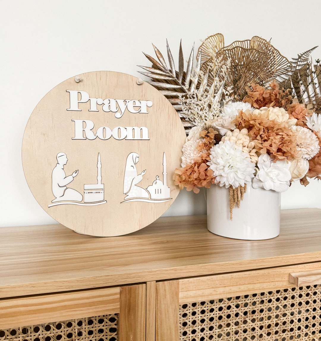 Prayer Room Door Sign - Etsy