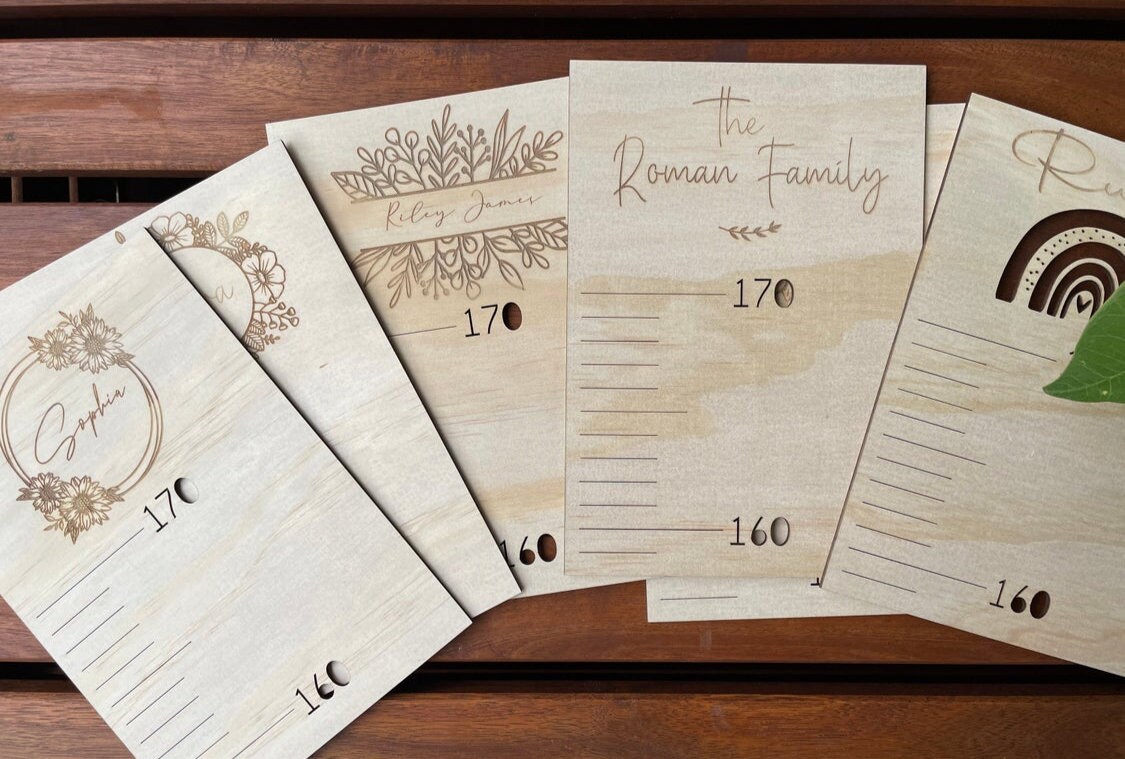 Height Chart or Growth Chart | Etsy