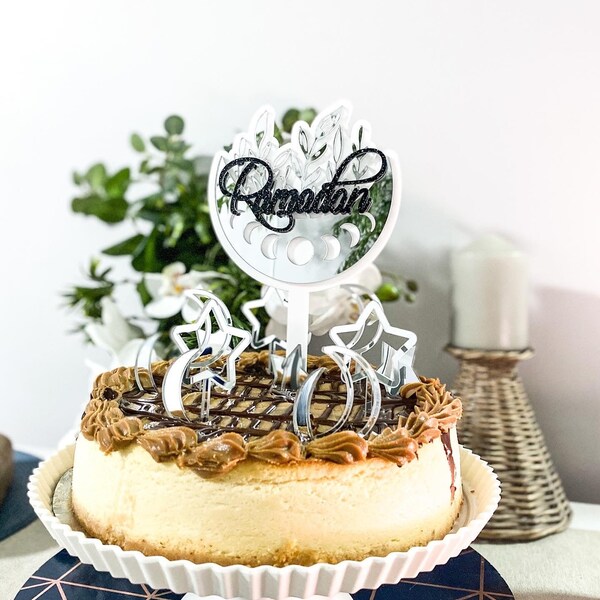 Moon Cake Topper - Etsy Australia