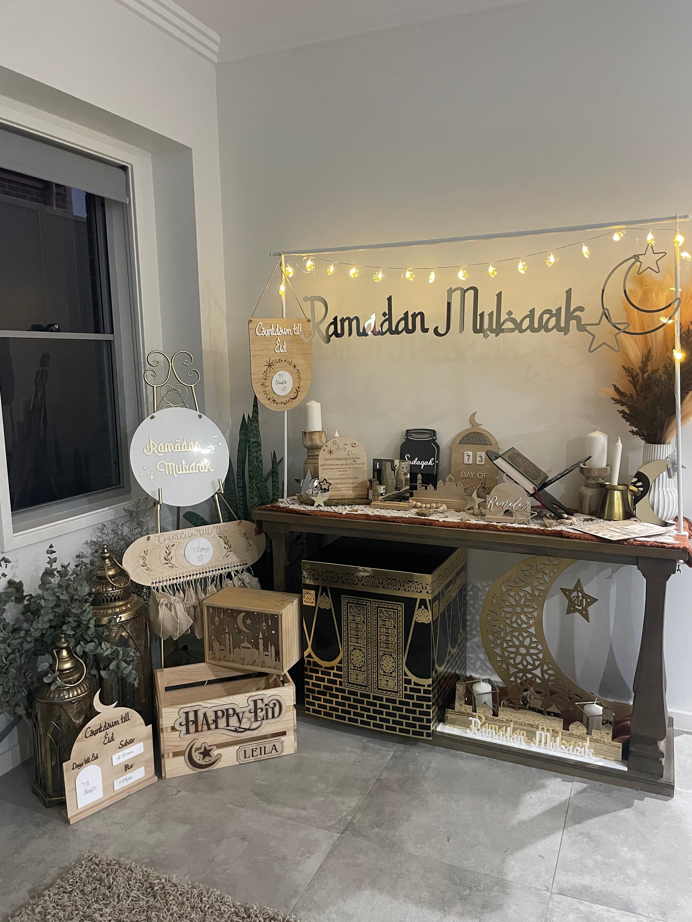 Kaaba Cardboard Decor - Etsy