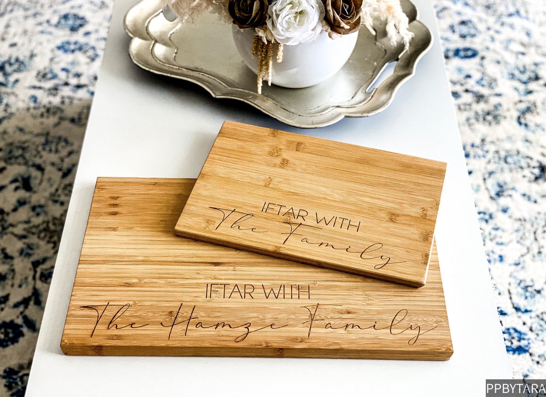 Personalised Ramadan Iftar Boards - Etsy Canada