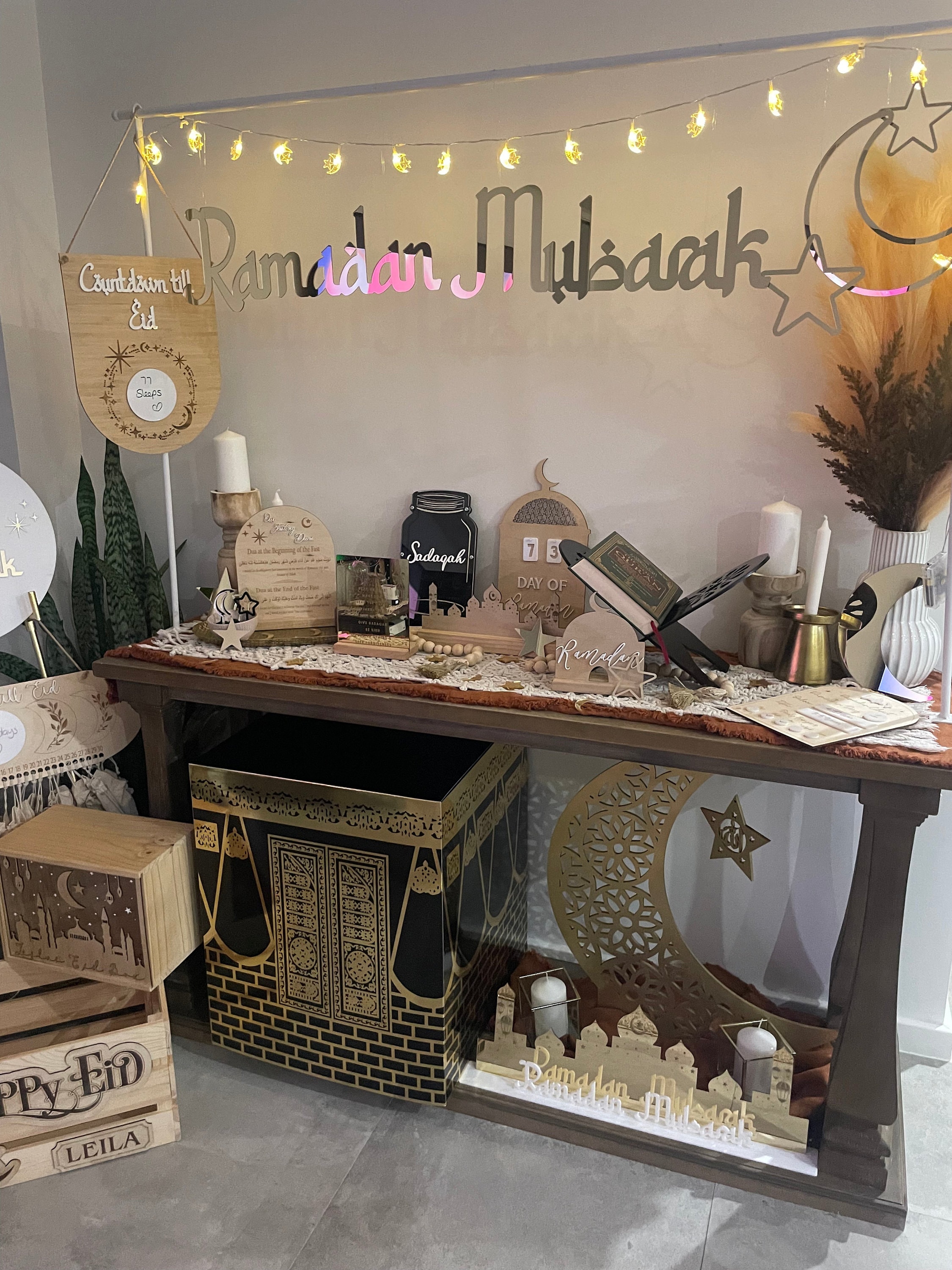 Kaaba Cardboard Decor - Etsy