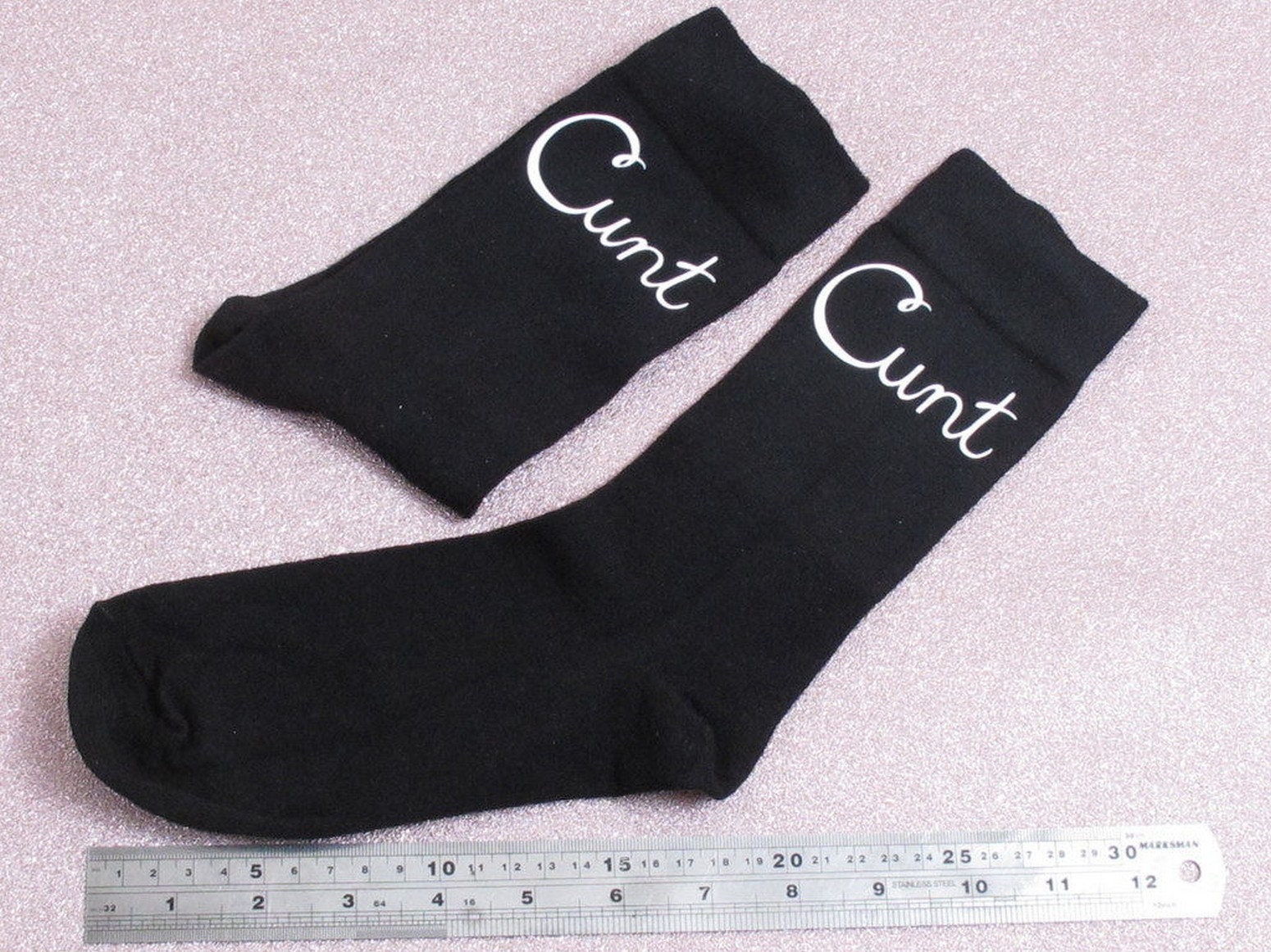 Pair of Cnt Socks Joke Rude Insult Surprise Gag Gift Funny - Etsy