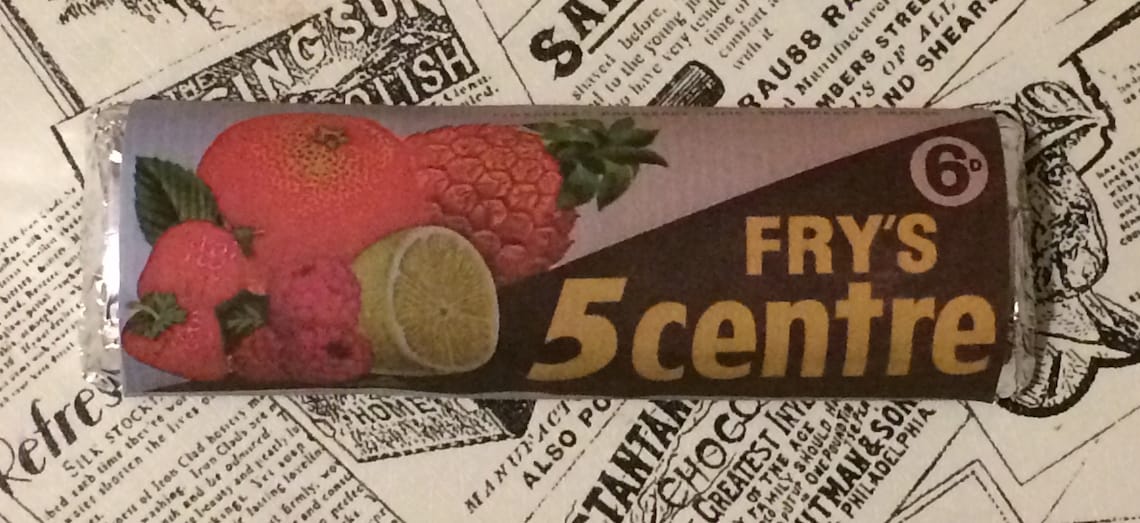 Retro Sweets 1970's Fry's Five Centre Chocolate | Etsy