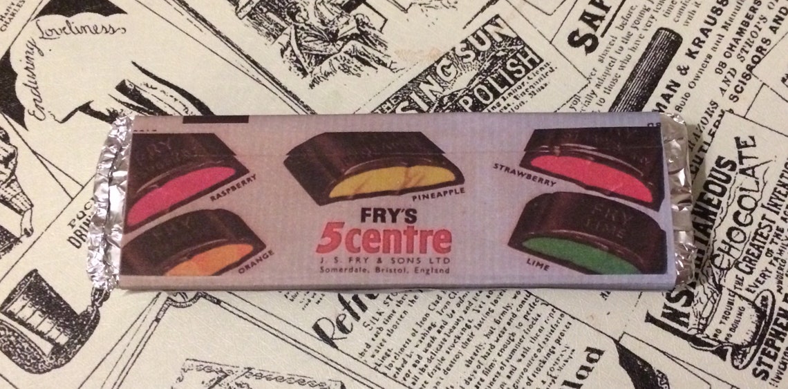 Retro Sweets 1970's Fry's Five Centre Chocolate | Etsy
