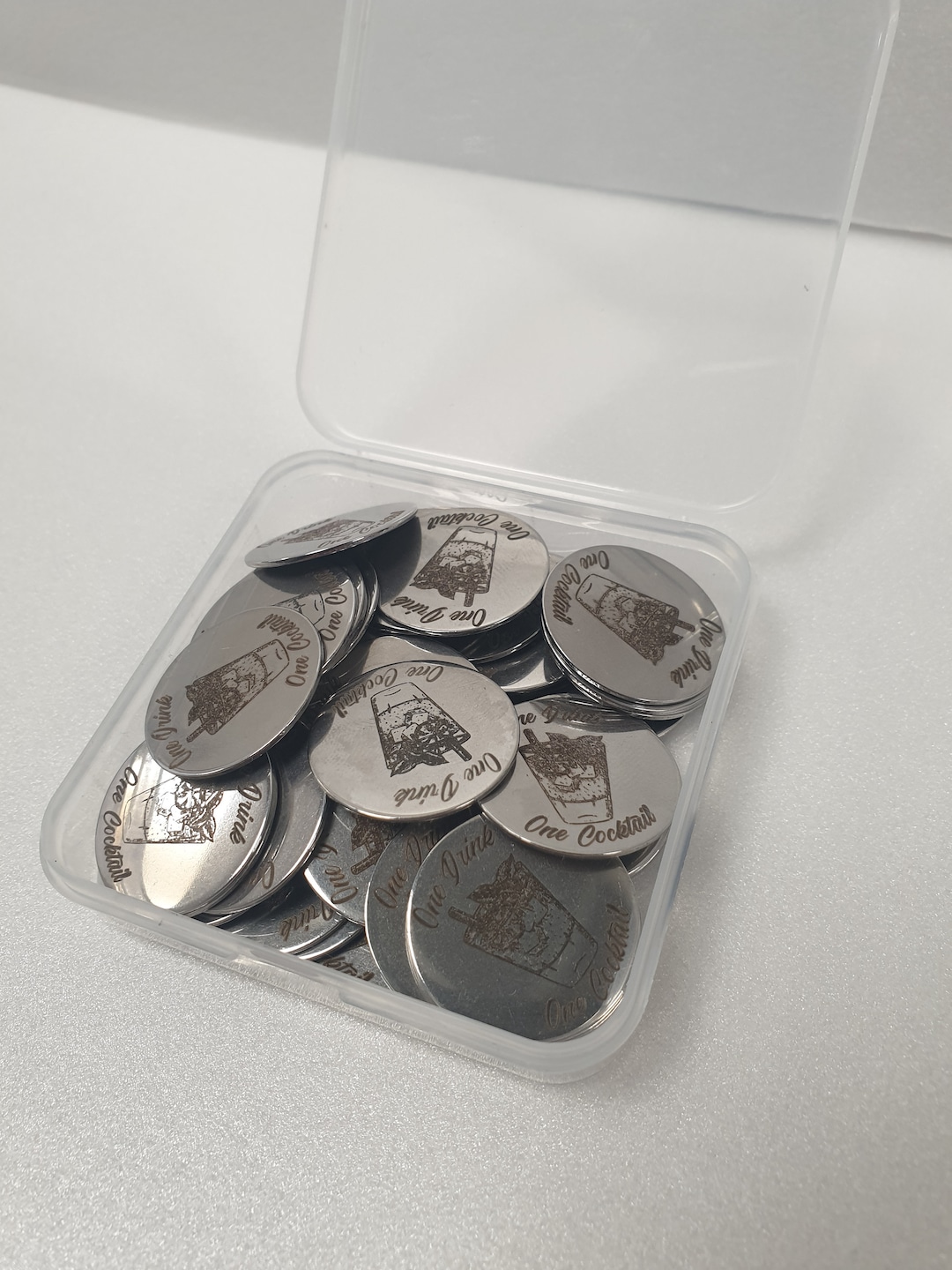 5-250 Customized Cocktail Tokens,company Token,metal Token Gift ...