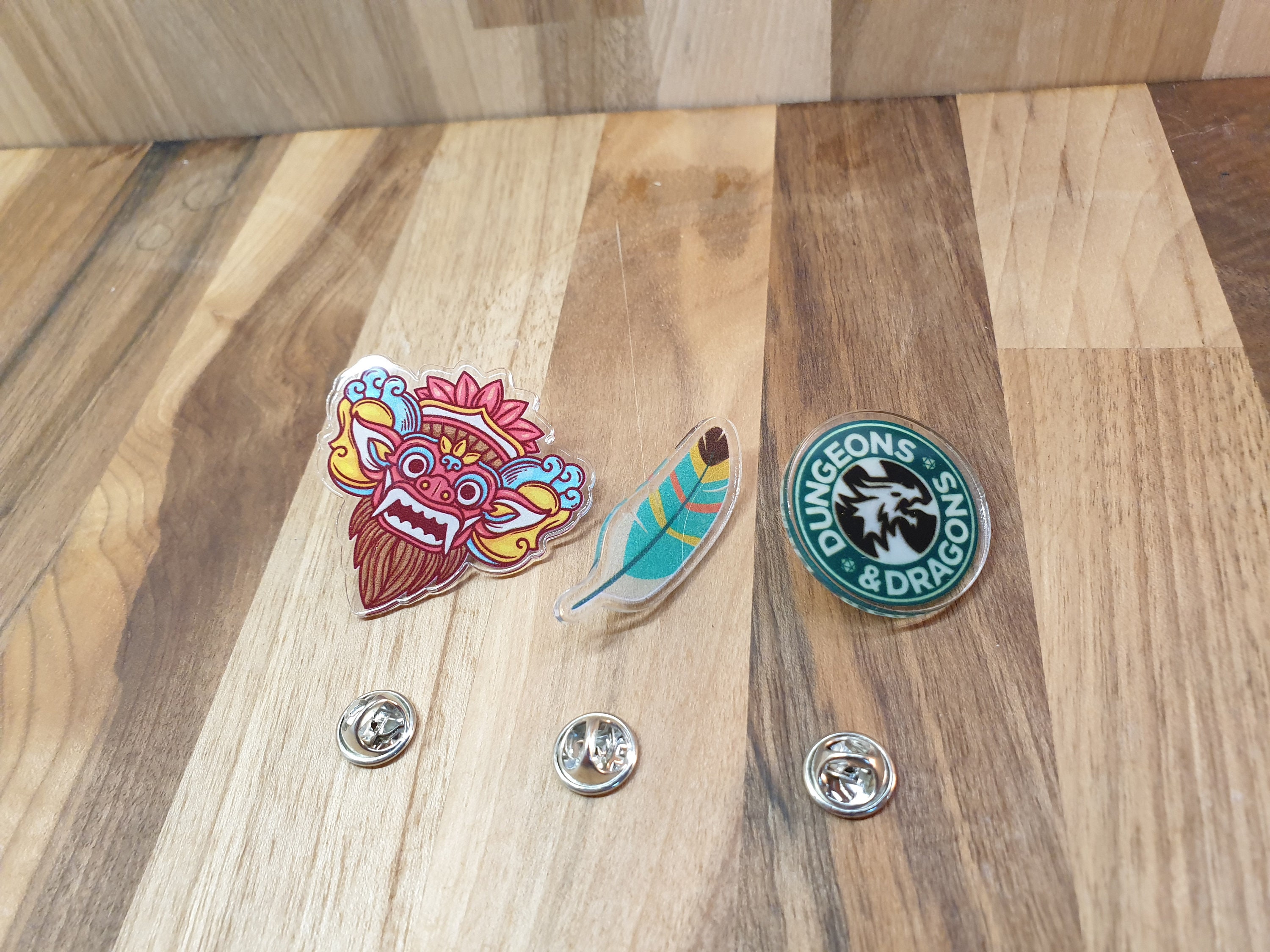 Custom Pins Printed Pins Diy Cut Pins Custom Shape | Etsy