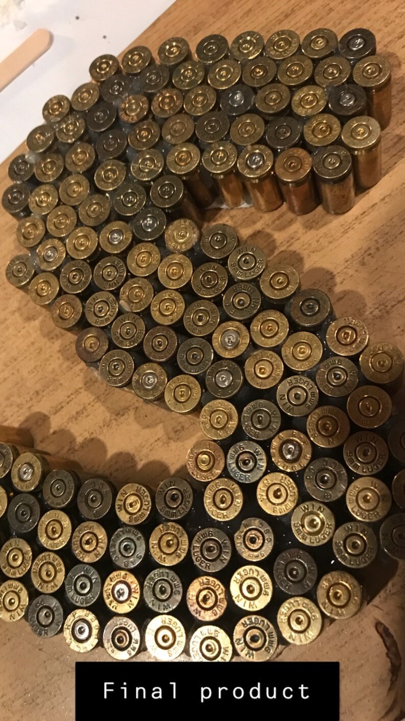 Customized Bullet letters - Etsy