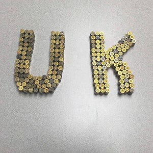 Customized Bullet letters - Etsy