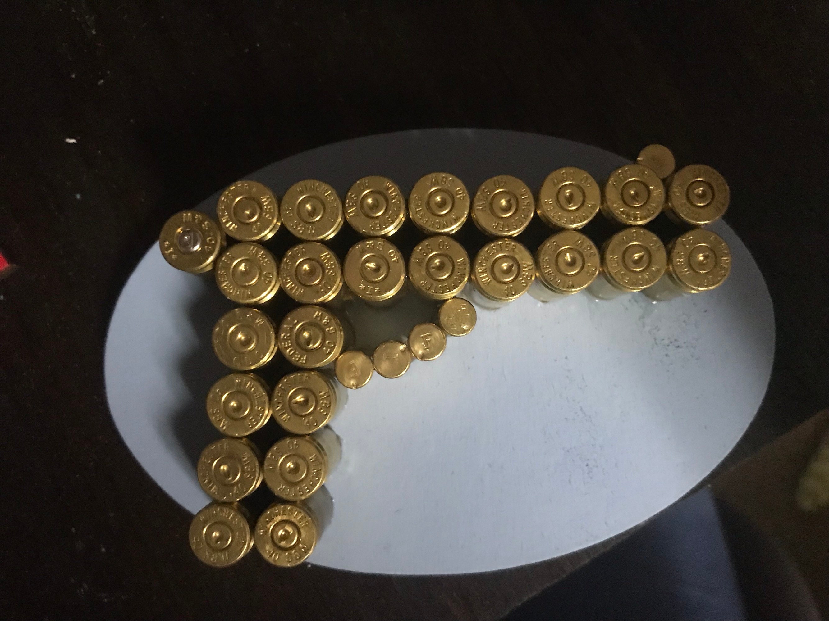 9mm Bullet Casing Art Frame | Etsy