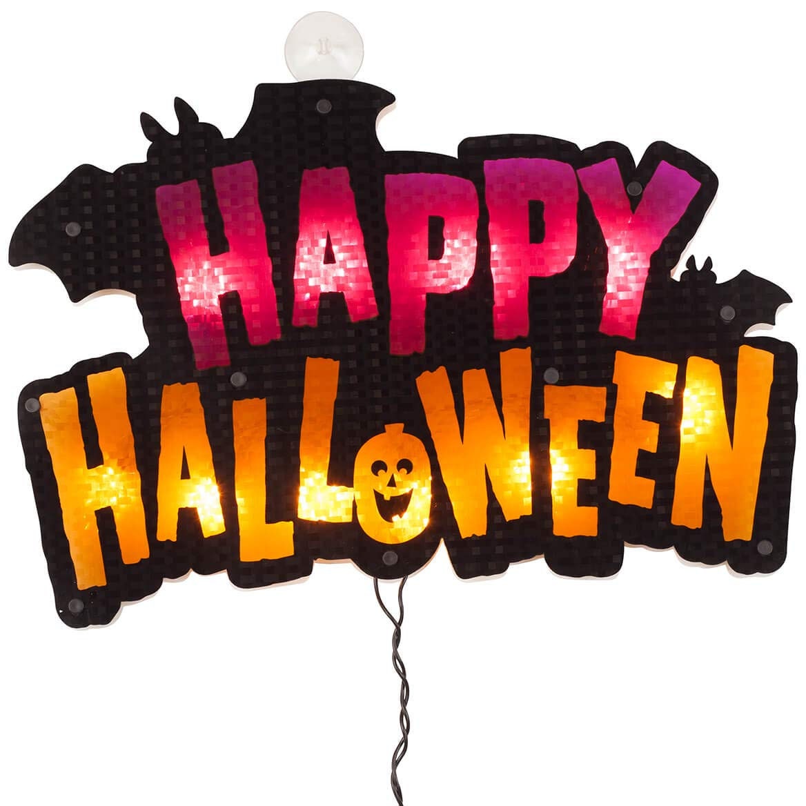 Lighted Happy Halloween Instant Décor Window Decoration - Etsy