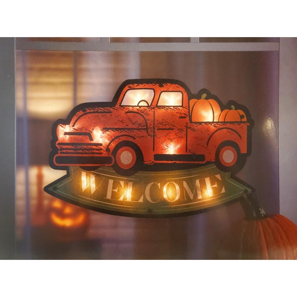 Lighted Window Signs - Etsy
