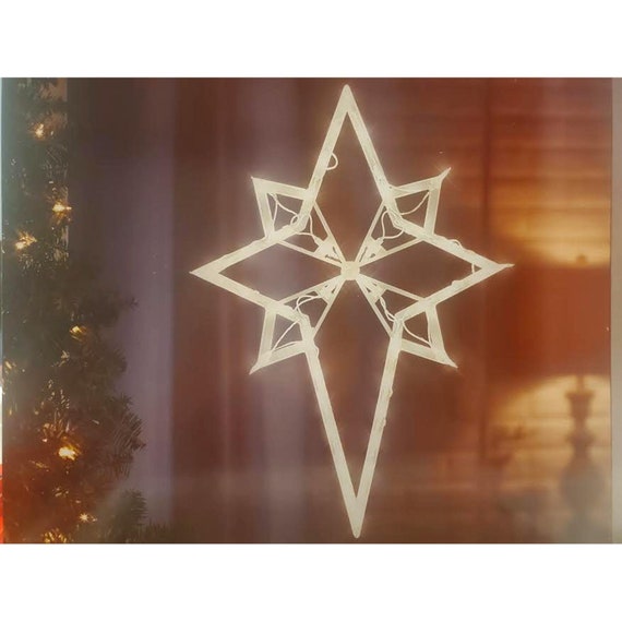 Star Of Bethlehem Lighted Decoration