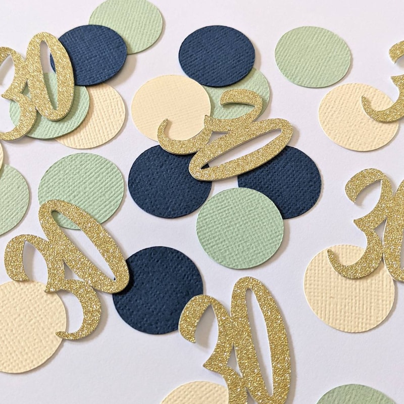 Gold Table Confetti - Etsy