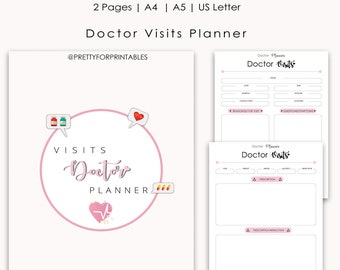 Medical Inserts Planner - Etsy