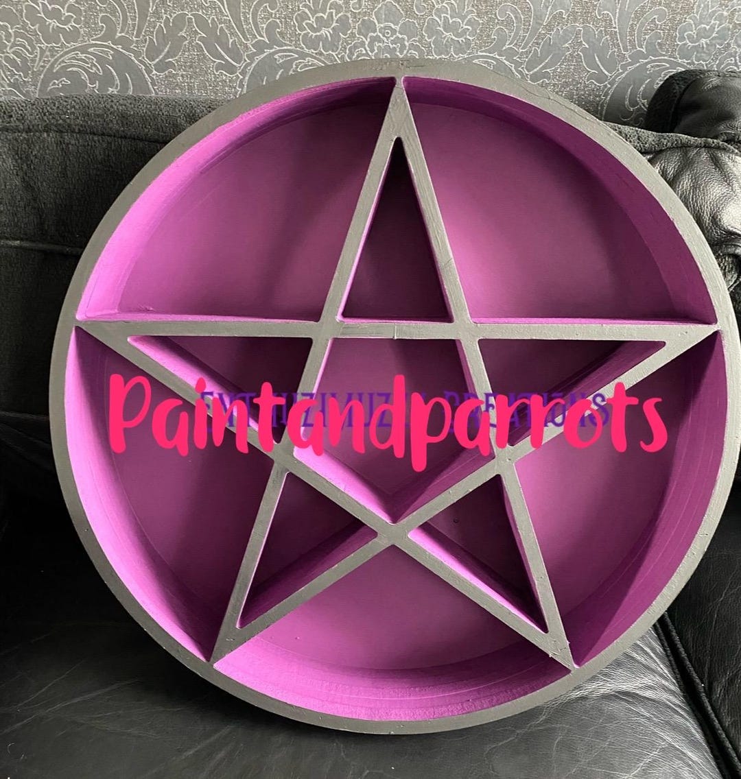 Pentagram Wooden Shelf - Etsy