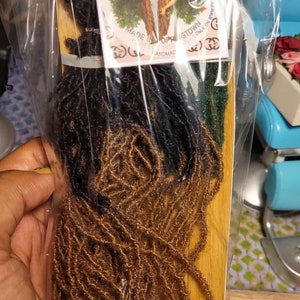 Doll Rerooting Hair Dreadlocs or Locs Bundle - Etsy
